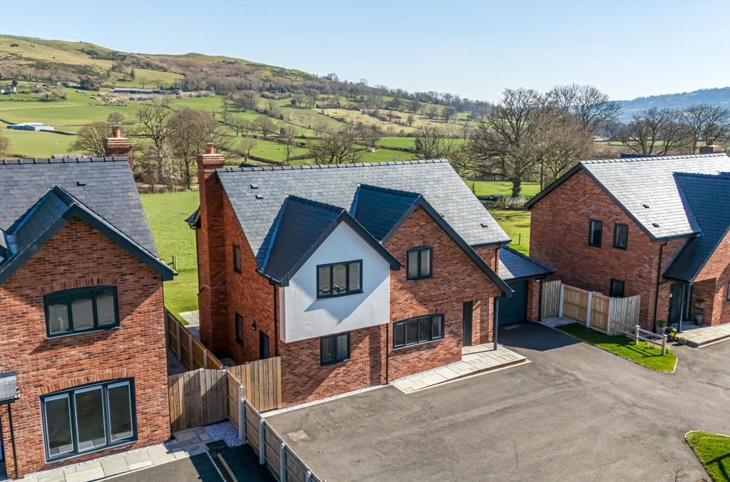 Hollydene, 2 Roundton Place, Churchstoke 4 bed detached house for sale ...