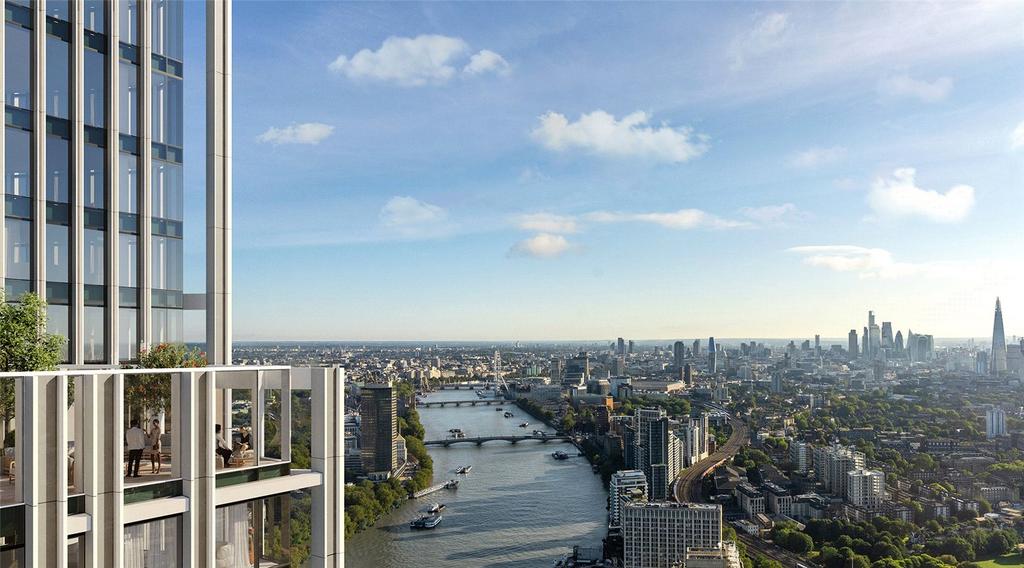 1 Nine Elms Lane, Nine Elms, SW8 3 bed apartment for sale - £2,778,000