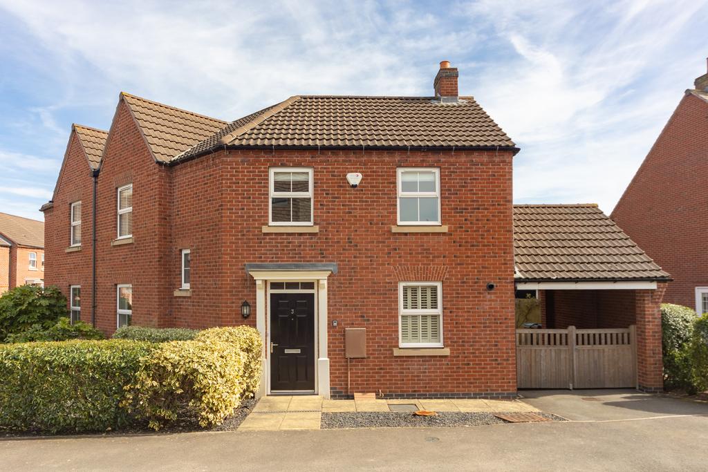 Raynesford Close, Quorn LE12 3 bed semi-detached house to rent - £1,350 ...