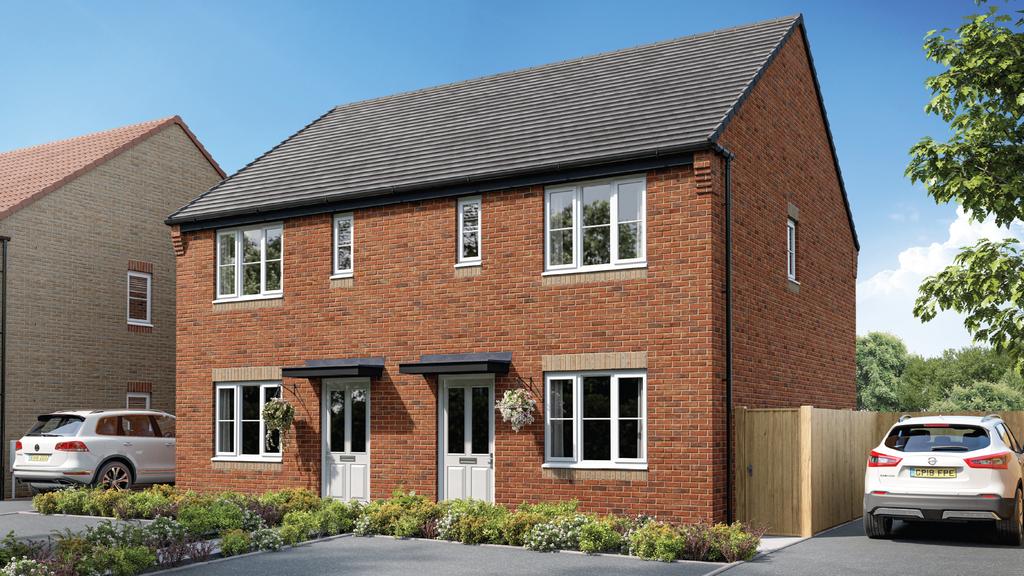 Plot 168, Caistor at Tennyson Fields... 2 bed semi-detached house for sale - £145,000