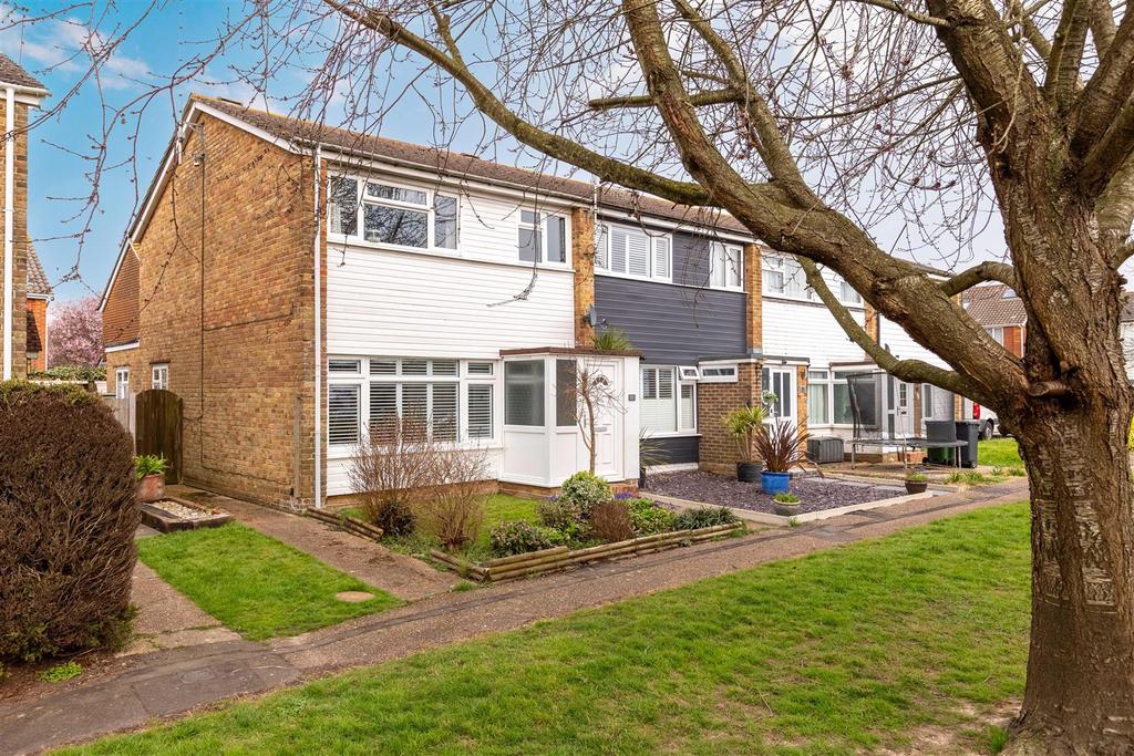 Meadowside, Angmering 3 bed end of terrace house for sale - £325,000