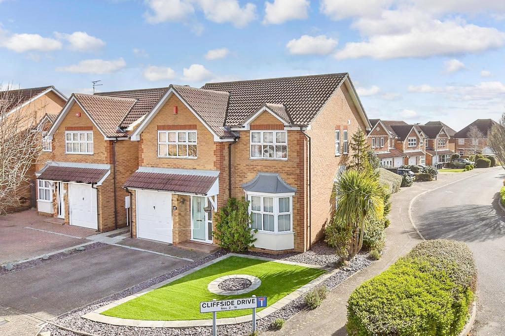 Cliffside Drive, Broadstairs, Kent 4 bed detached house - £475,000