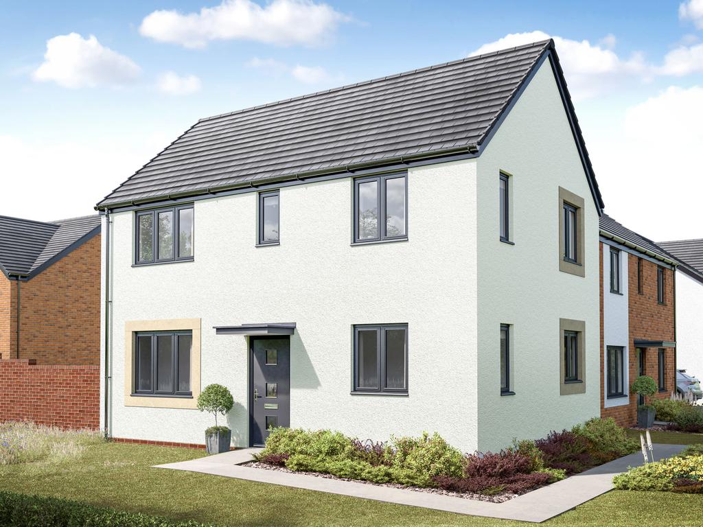Plot 385, The Charnwood Corner at The... 3 bed detached house for sale - £364,995