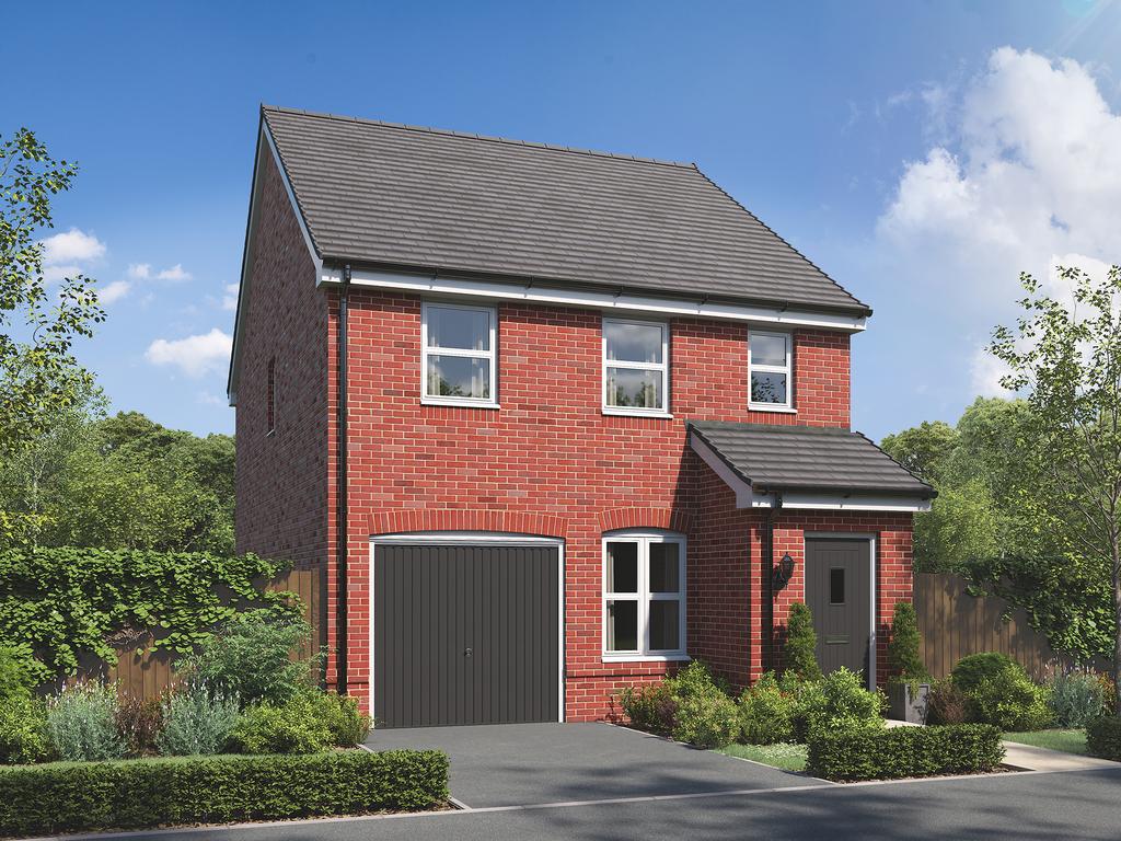 Plot 86, The Glenmore at Parc Y Fron... 3 bed detached house - £290,000