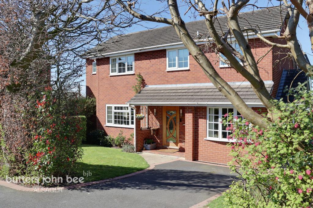 Congleton Road North, Scholar Green 4 bed detached house for sale - £ ...