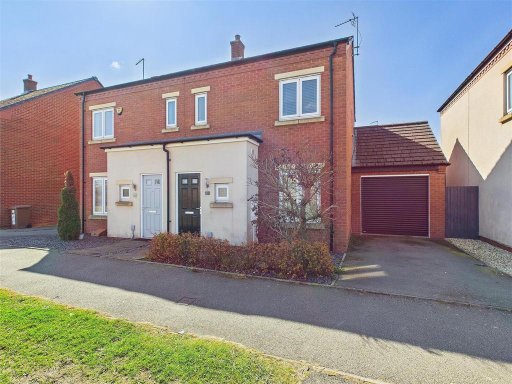 Priory Avenue, Hawkesyard, Rugeley 3 bed semi-detached house for sale ...