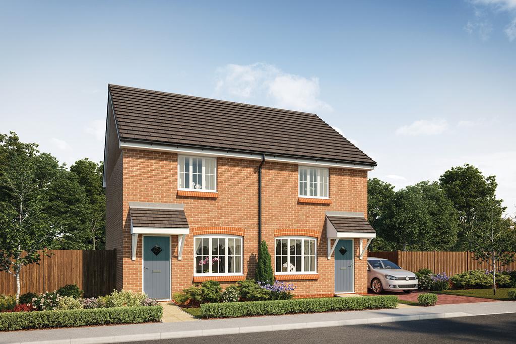 The Joiner at Bellway at Hugglescote... 2 bed end of terrace house for ...