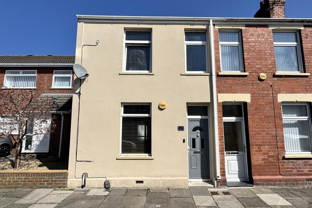 Dunraven Street, Barry 2 bed end of terrace house for sale - £235,000