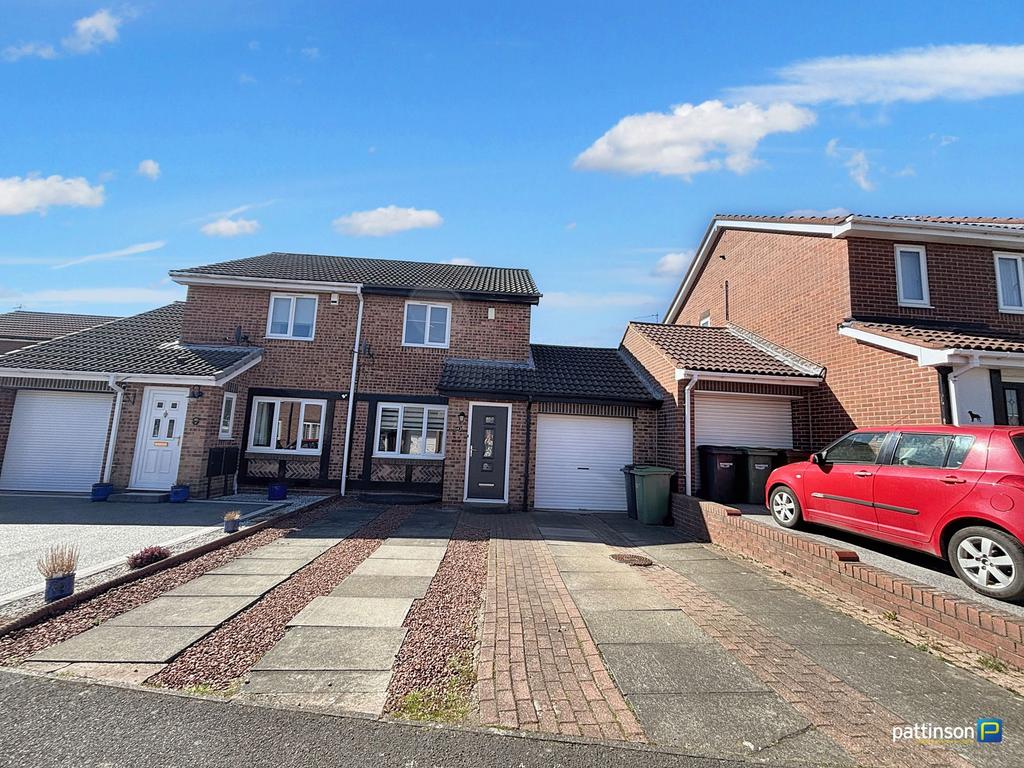 Coleridge Drive, Choppington... 2 bed semi-detached house for sale - £ ...
