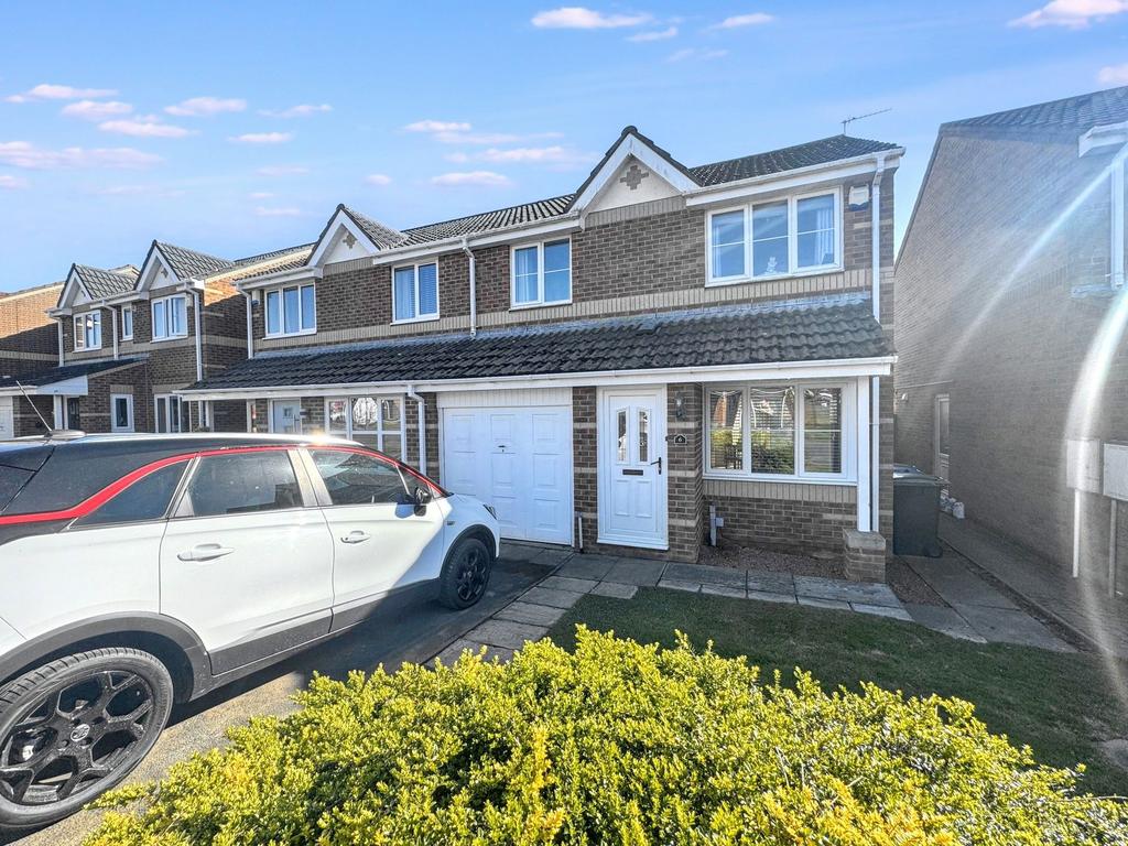 Railway Close, Sherburn Village... 3 bed semi-detached house for sale ...