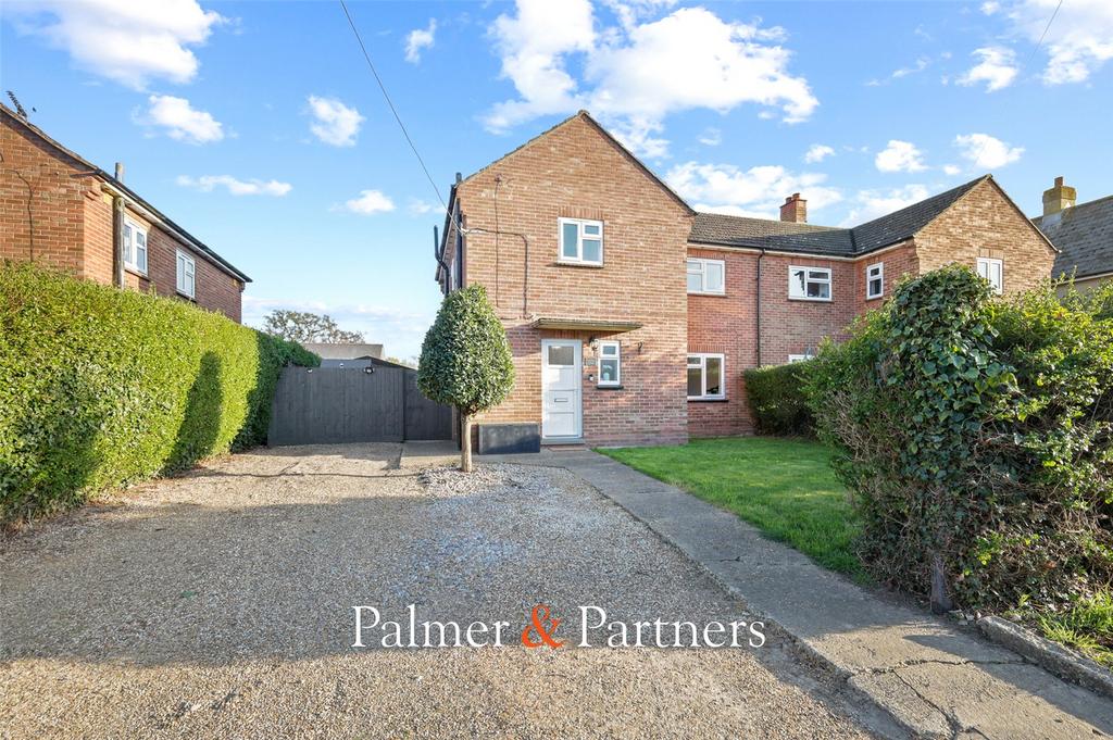 Tile House Lane, Great Horkesley... 3 bed semi-detached house for sale ...