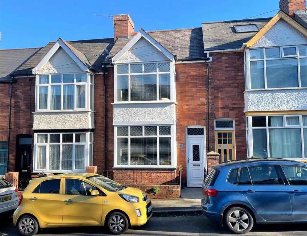 Wyndham Avenue, Exeter EX1 3 bed terraced house - £375,000