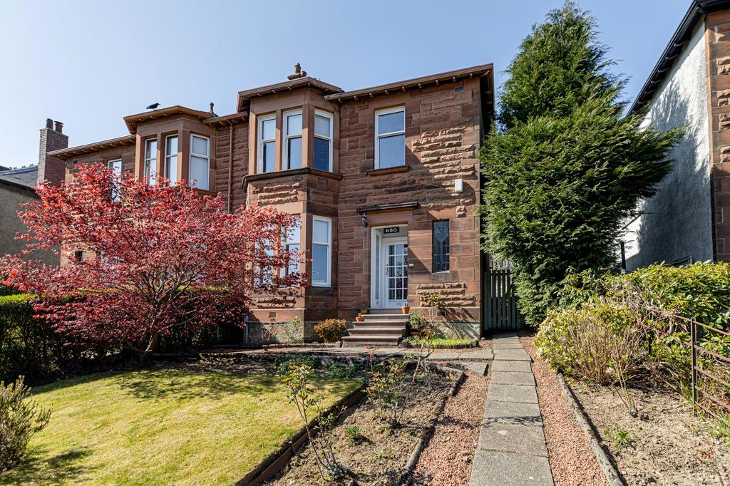 Clarkston Road, Netherlee, Glasgow 3 bed semi-detached house for sale ...