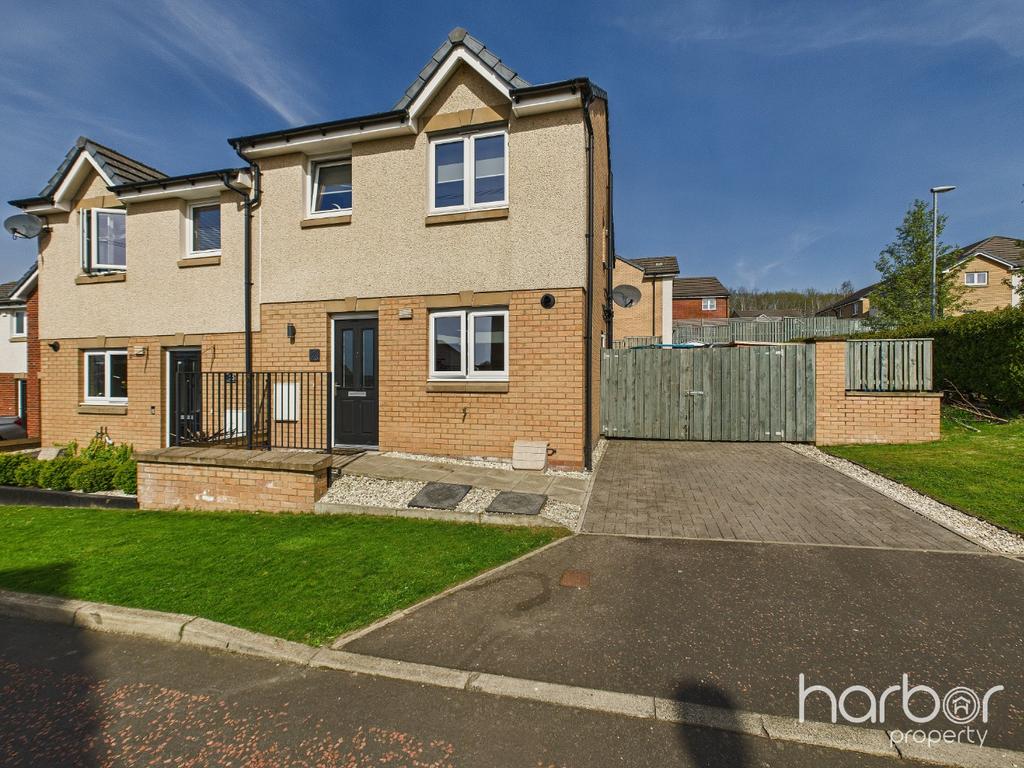 Wellsgreen Gardens, Uddingston... 3 bed semi-detached house for sale ...