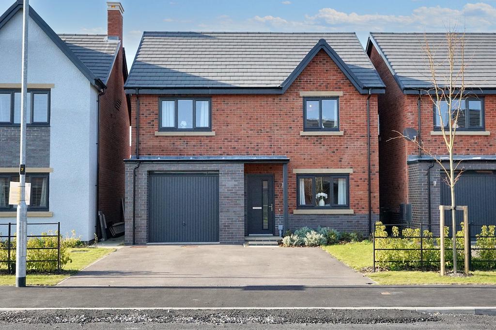 Jersey Drive, Ashby-de-la-Zouch... 4 bed detached house for sale - £360,000