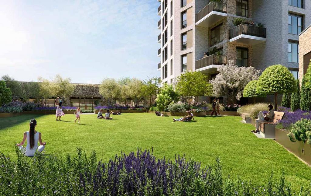Bow Green, Bow E3 3 bed flat for sale - £900,000