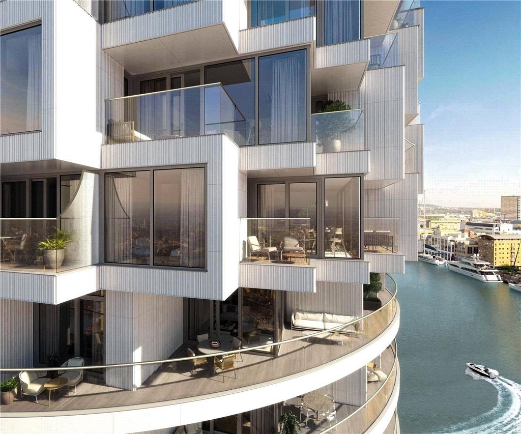 One Park Drive, Canary Wharf, E14 1 bed apartment - £910,000