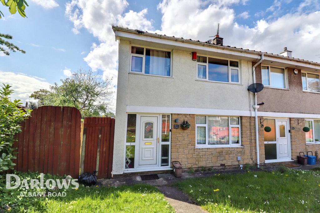 Cefn Coed Avenue, Cyncoed, Cardiff 3 bed end of terrace house - £400,000