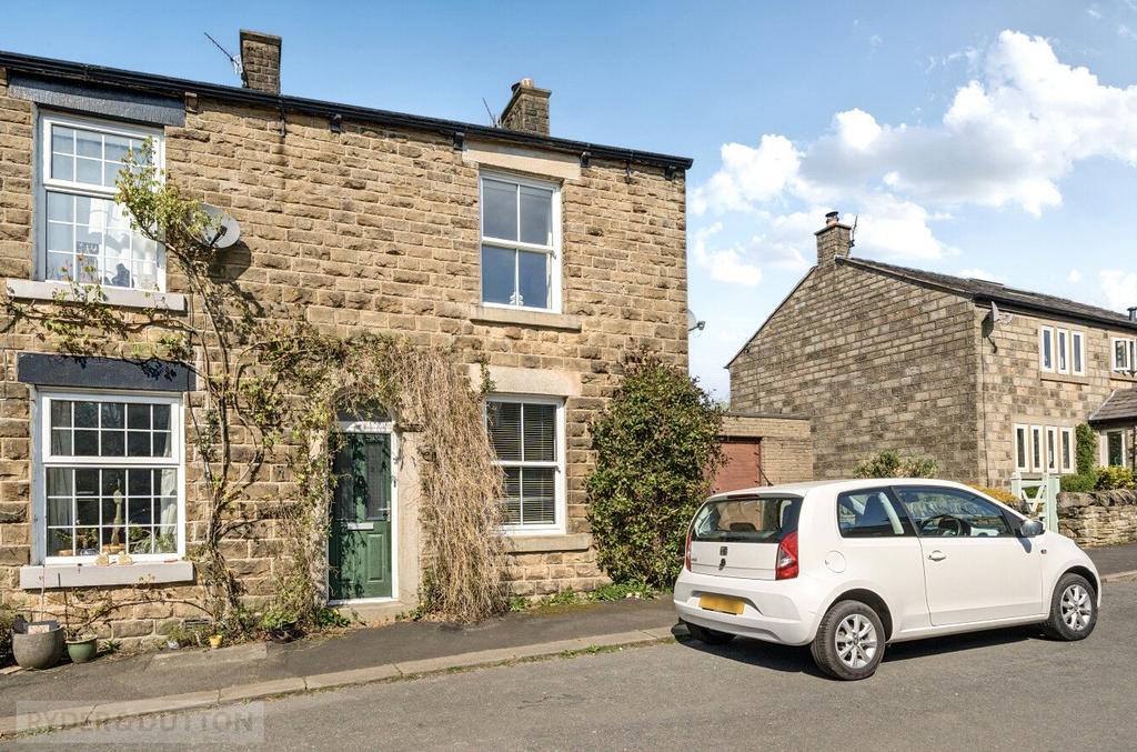 Padfield Main Road, Padfield... 2 bed semi-detached house for sale - £ ...