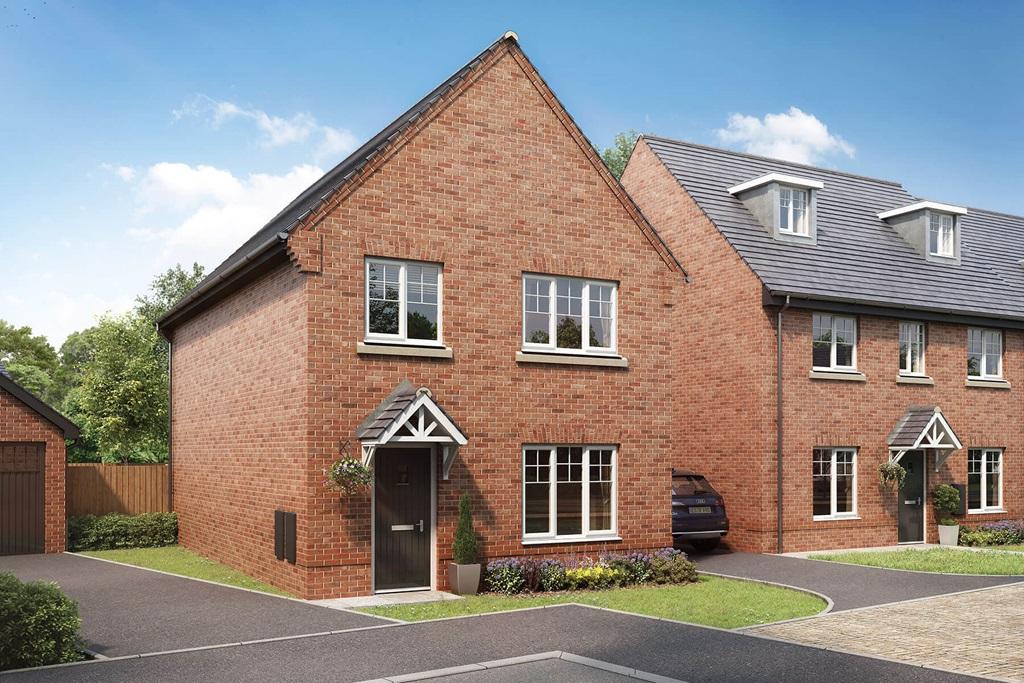 The Lydford - Plot 505 at Kings Moat... 4 bed detached house for sale - £389,995