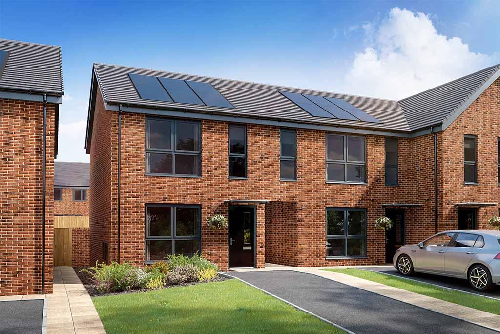 Plot 71, The Amber at Beckett Hill... 2 bed terraced house - £189,995