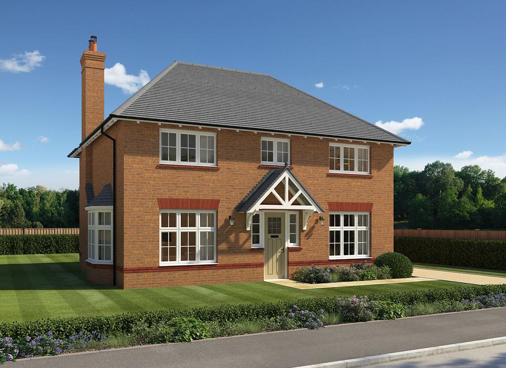 Harrogate at Redrow at Houlton... 4 bed detached house for sale - £590,000