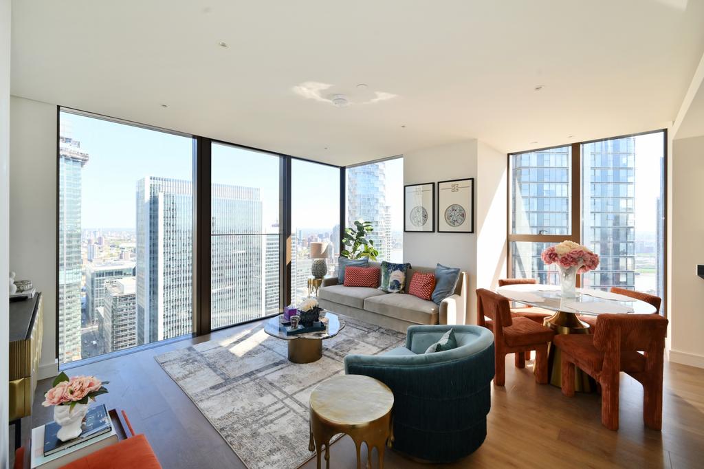 Harcourt Tower, 67 Marsh Wall, Canary... 2 bed flat to rent - £3,950 ...