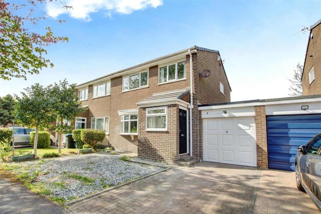 Whalton Close, Sherburn Village... 3 bed semi-detached house for sale ...