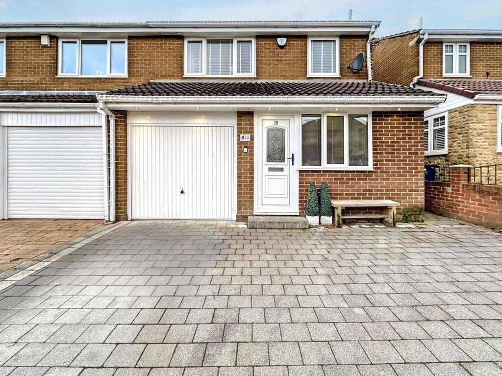 Hargill Drive, Washington, Tyne and... 3 bed semi-detached house for ...