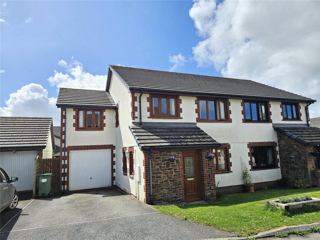 Beaford, Winkleigh 4 bed semi-detached house for sale - £325,000