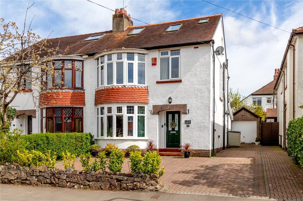 Nantfawr Road, Cyncoed, Cardiff, CF23 5 bed semi-detached house for sale - £699,000