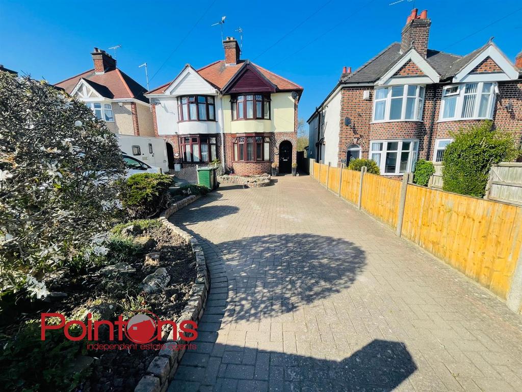 Camp Hill Road, Nuneaton 3 bed semi-detached house for sale - £260,000