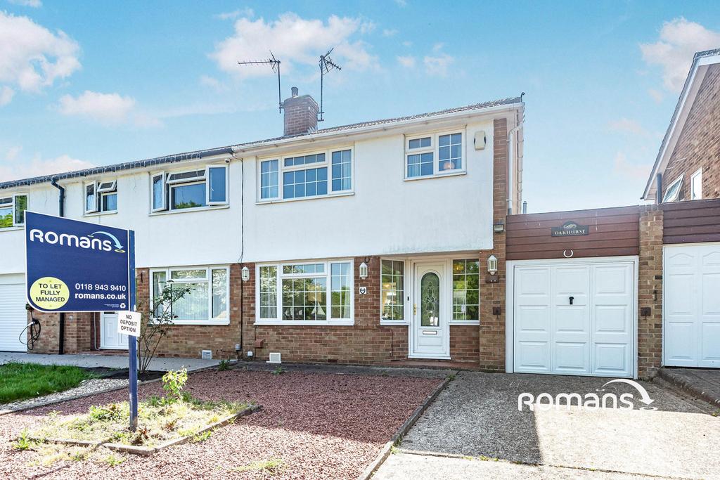 Taff Way, Tilehurst, Reading, RG30 3 bed semi-detached house - £1,700 ...