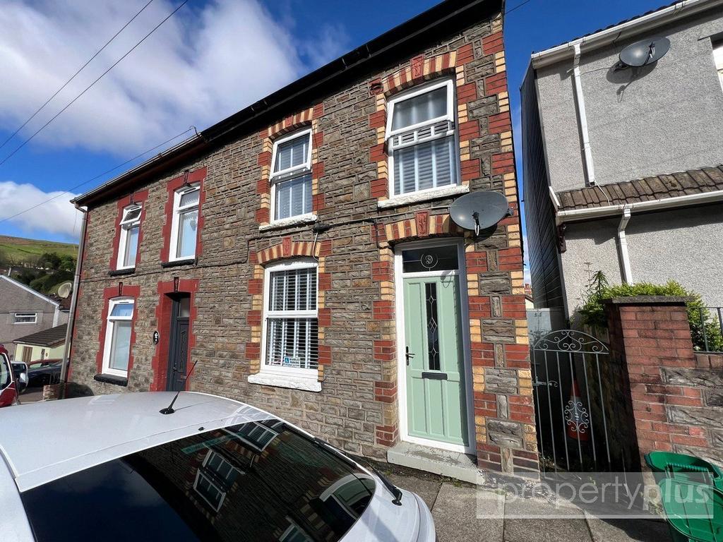 Library Road, Tonypandy, Rhondda... 2 bed semi-detached house for sale ...