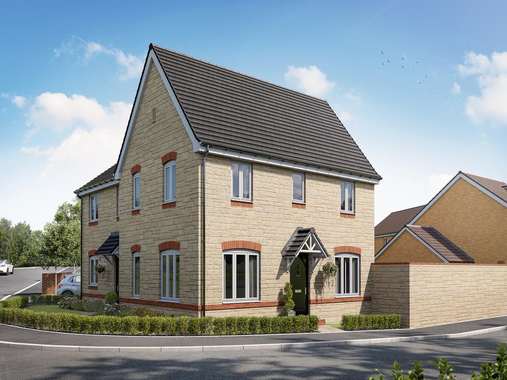 Plot 11, The Deepdale at Highfield... 3 bed semi-detached house for ...