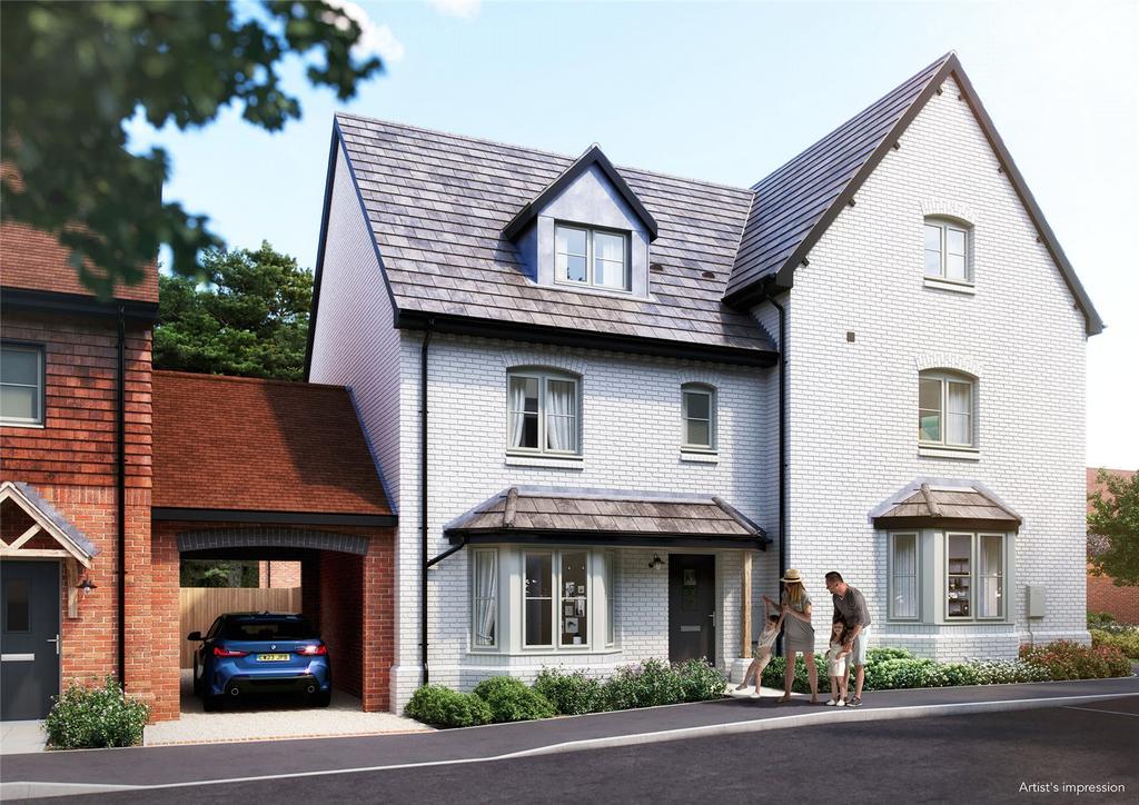 Brazier Drive, The Green, Bordon, GU35 4 bed semi-detached house - £557,000