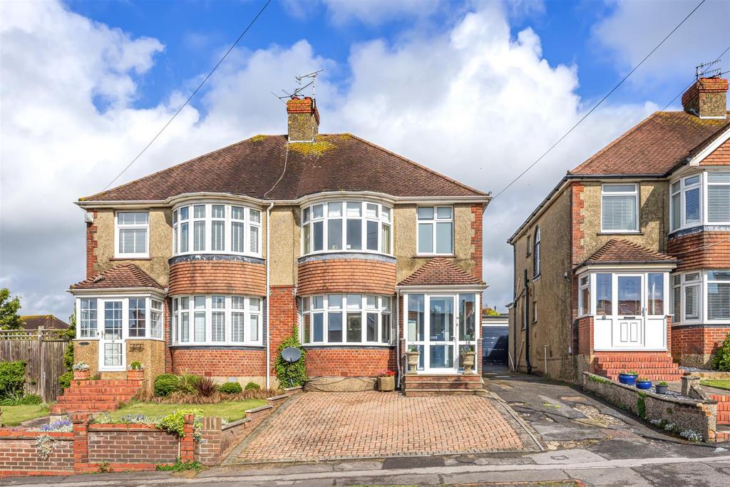 Mile Oak Road, Southwick, Brighton 3 bed semi-detached house for sale ...