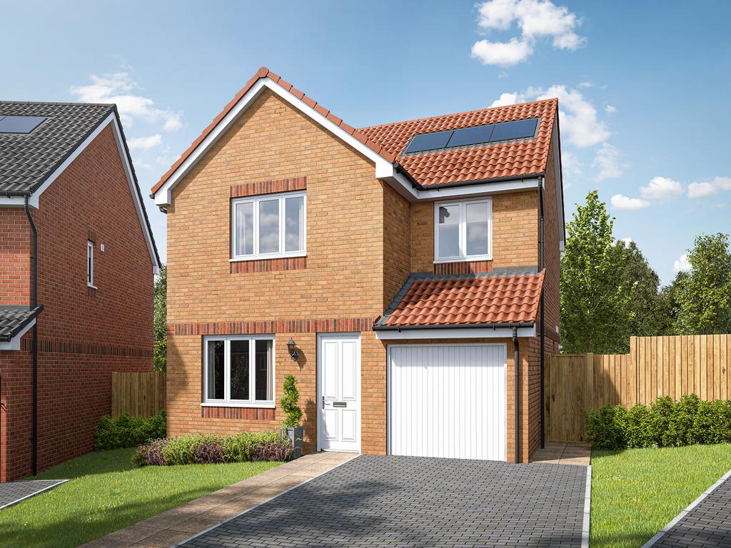 Plot 4, The Leith at Arniston Grange... 4 bed detached house - £334,995