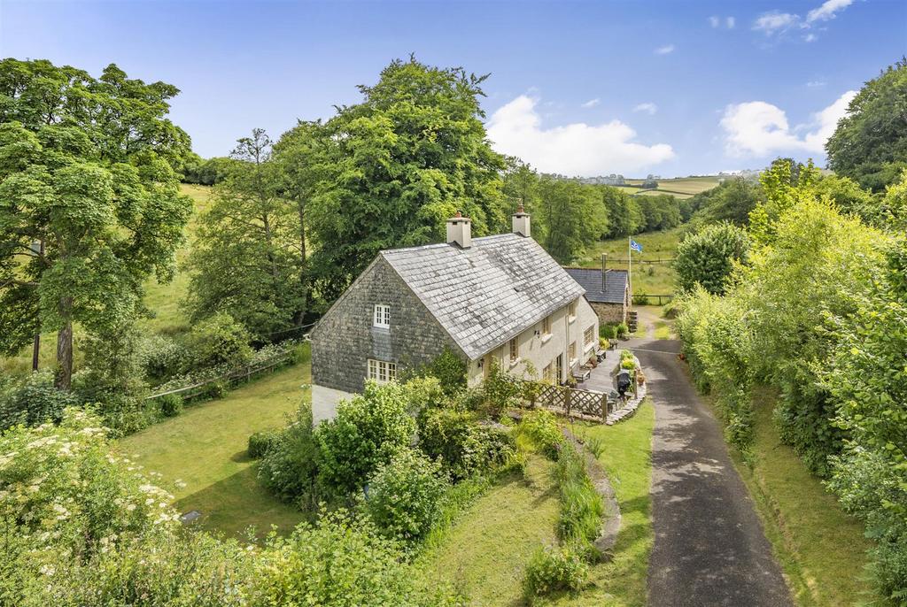 Luckwell Bridge, Wheddon Cross, Minehead 4 bed detached house for sale ...
