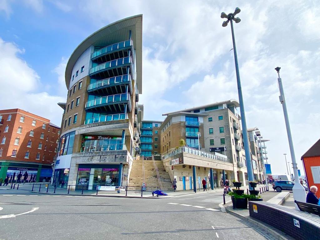64 Dolphin Quays The Quay, Poole... 2 bed flat for sale - £150,000
