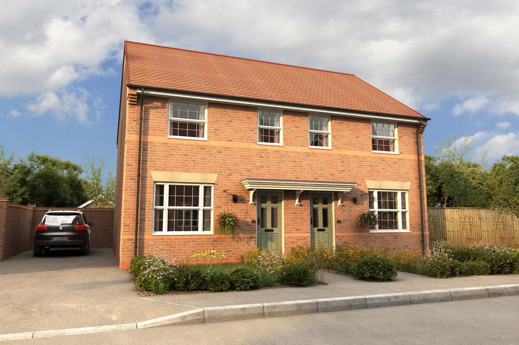 Plot 393, The Buxton at Frankley... 3 bed semi-detached house - £335,000
