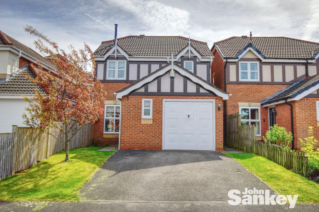 Redcar Close, Mansfield, NG18 3 bed detached house for sale - £235,000