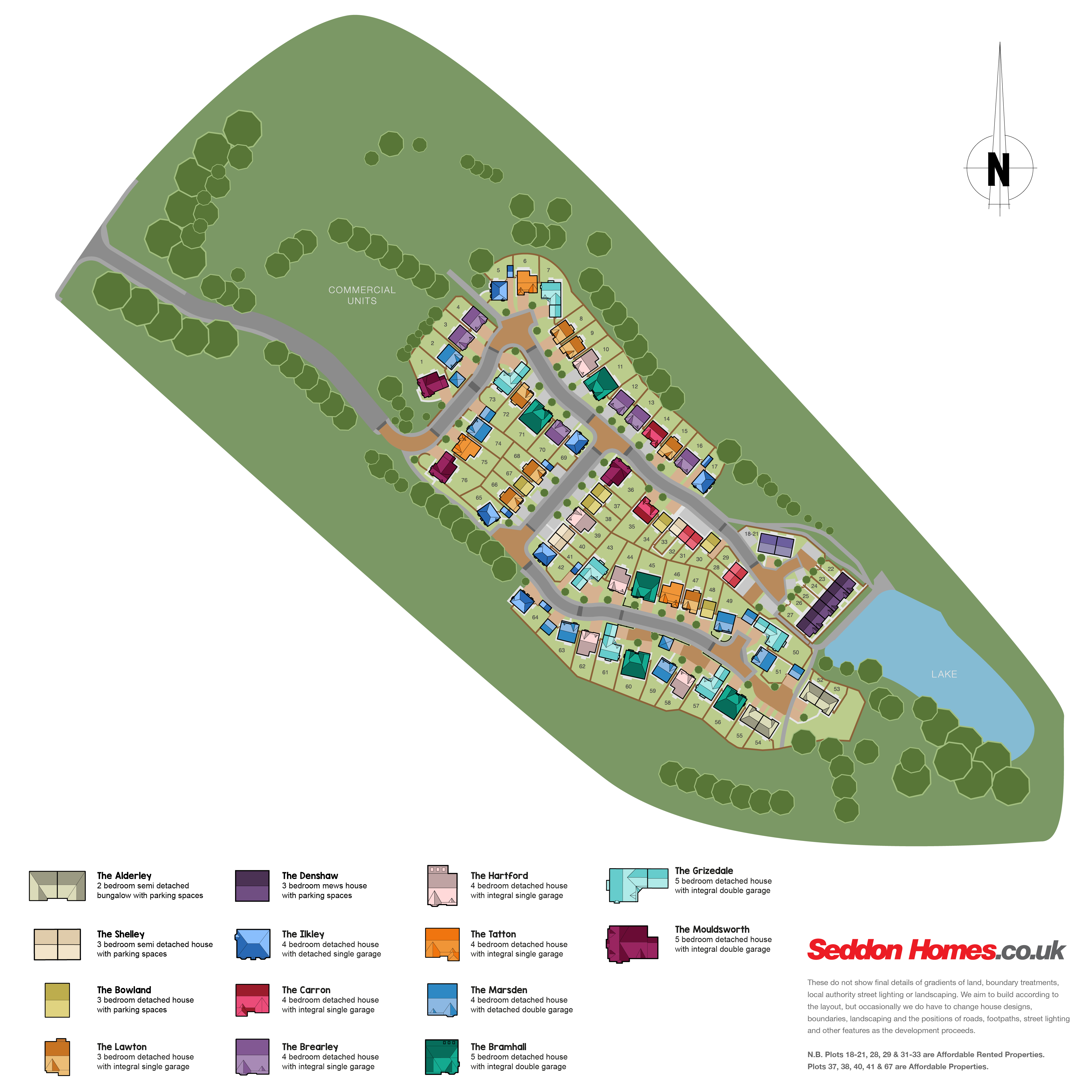 Plot 25, The Denshaw | NEW IMPROVED... 3 bed semi-detached house for ...