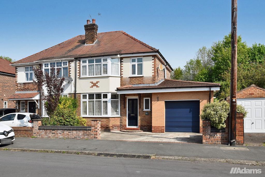 Springfield Avenue, Grappenhall... 3 bed semi-detached house for sale ...