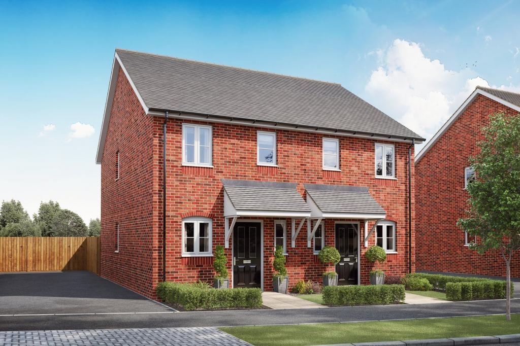 The Green, Rushwick WR2 2 bed semi-detached house for sale - £287,000