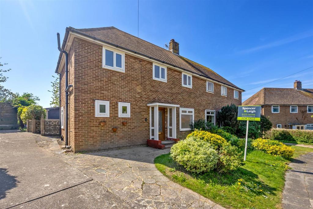 Eastfield Crescent, Patcham, Brighton 3 bed semi-detached house - £450,000