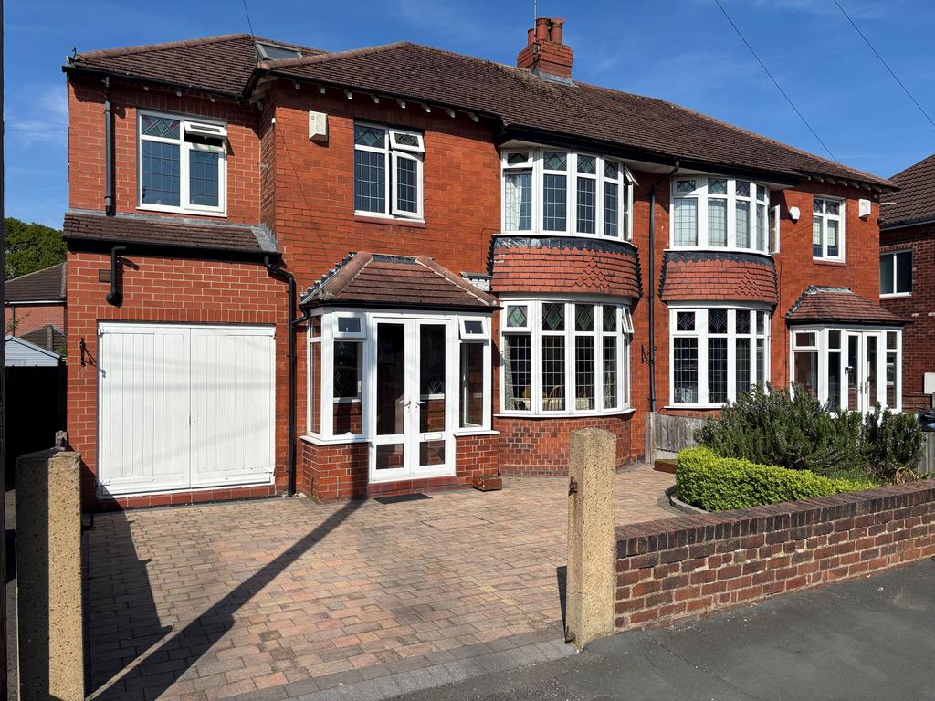 Lyme Road, Hazel Grove 4 bed semi-detached house for sale - £425,000