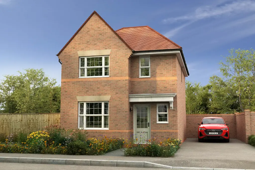 Plot 201, The Huxley at Hutchison... 3 bed detached house - £334,950