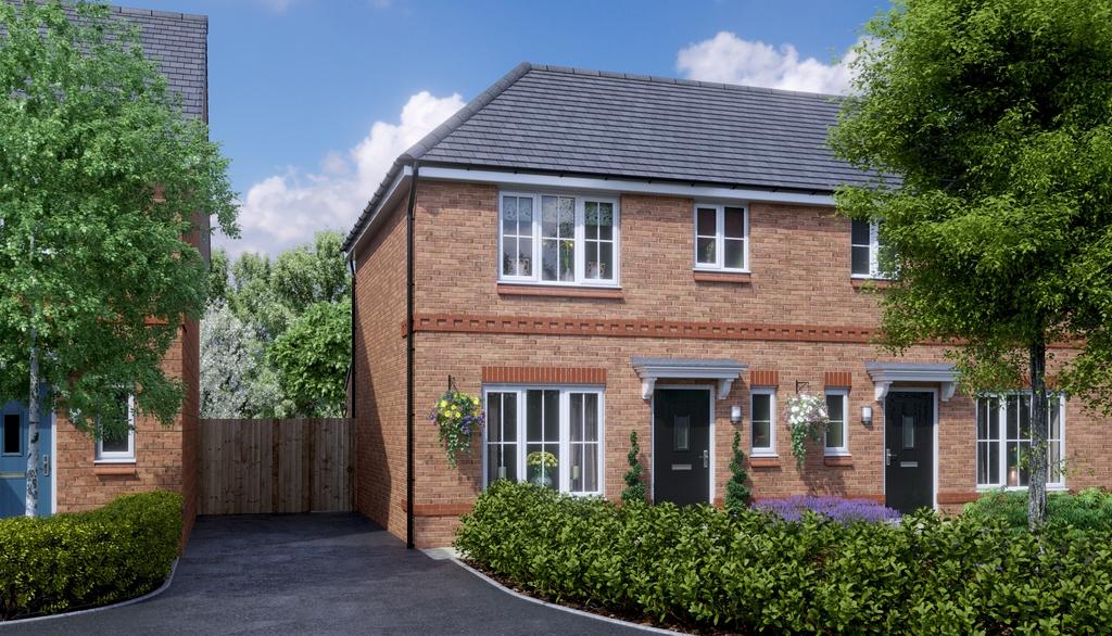 Plot 316, The Ellesmere at Charlton... 3 bed semi-detached house for sale - £265,995