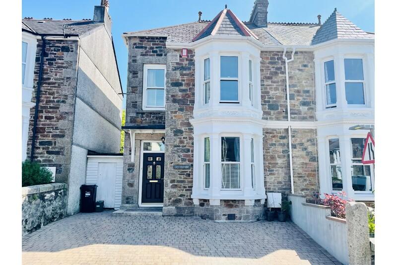 Claremont Road, Redruth, Cornwall 4 bed semi-detached house for sale ...